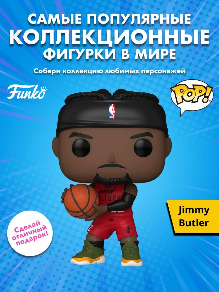 Фигурка Funko POP! NBA Heat Jimmy Butler (City Edition 24-25) (202) 83845