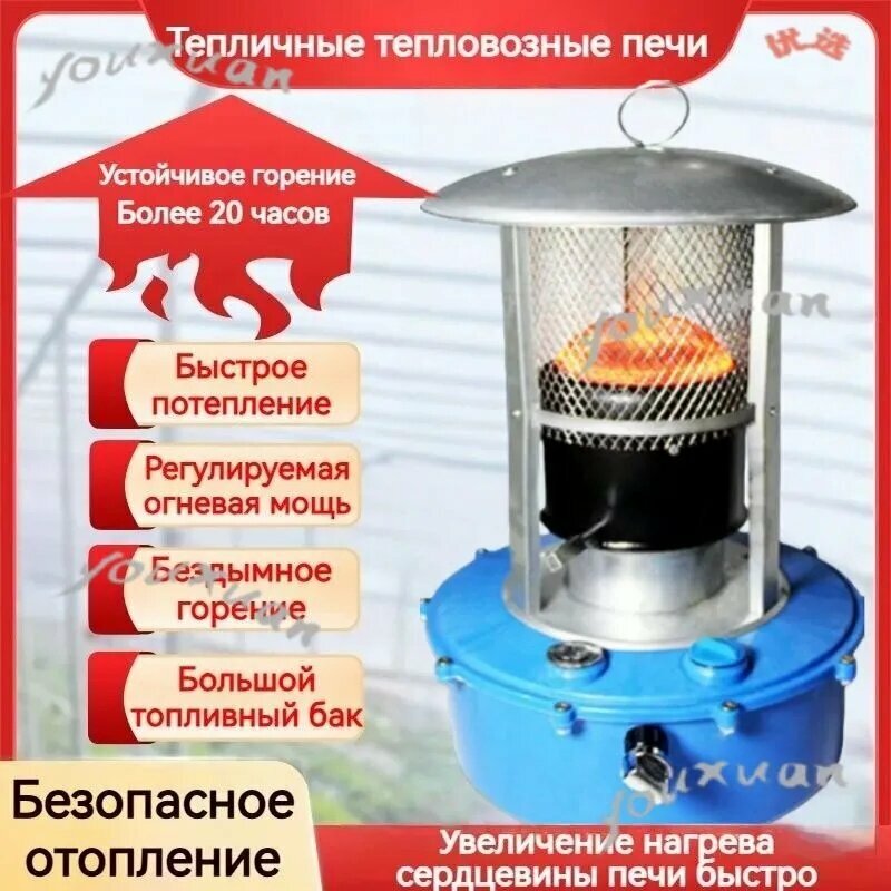 Установка для обогрева теплицы300, ABS пластик