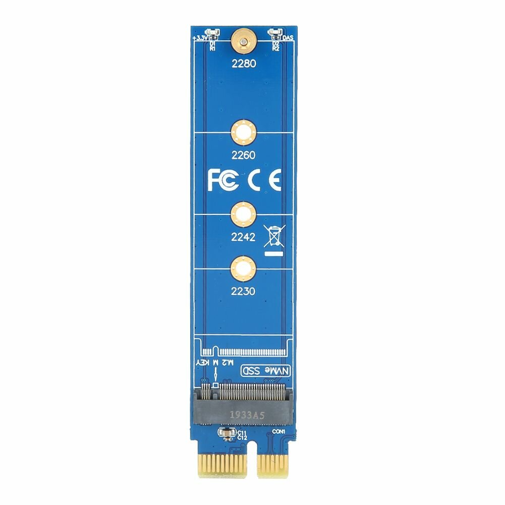PCIe 1x NVMe M.2 тест-ридер, SSD, контроллер, NGFF