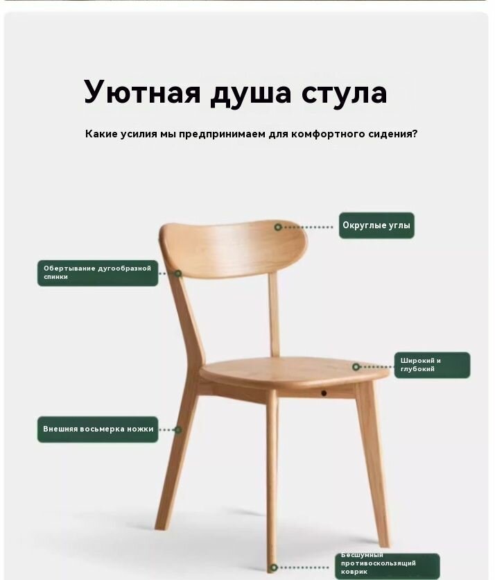 Комплект стульев, Стулья, Нет бренда, диск, гобелен, массив дерева — фото 1