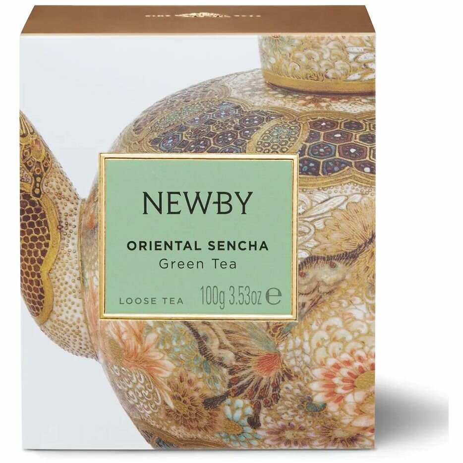 Чай Newby Восточная сенча, листовой, 100 гр