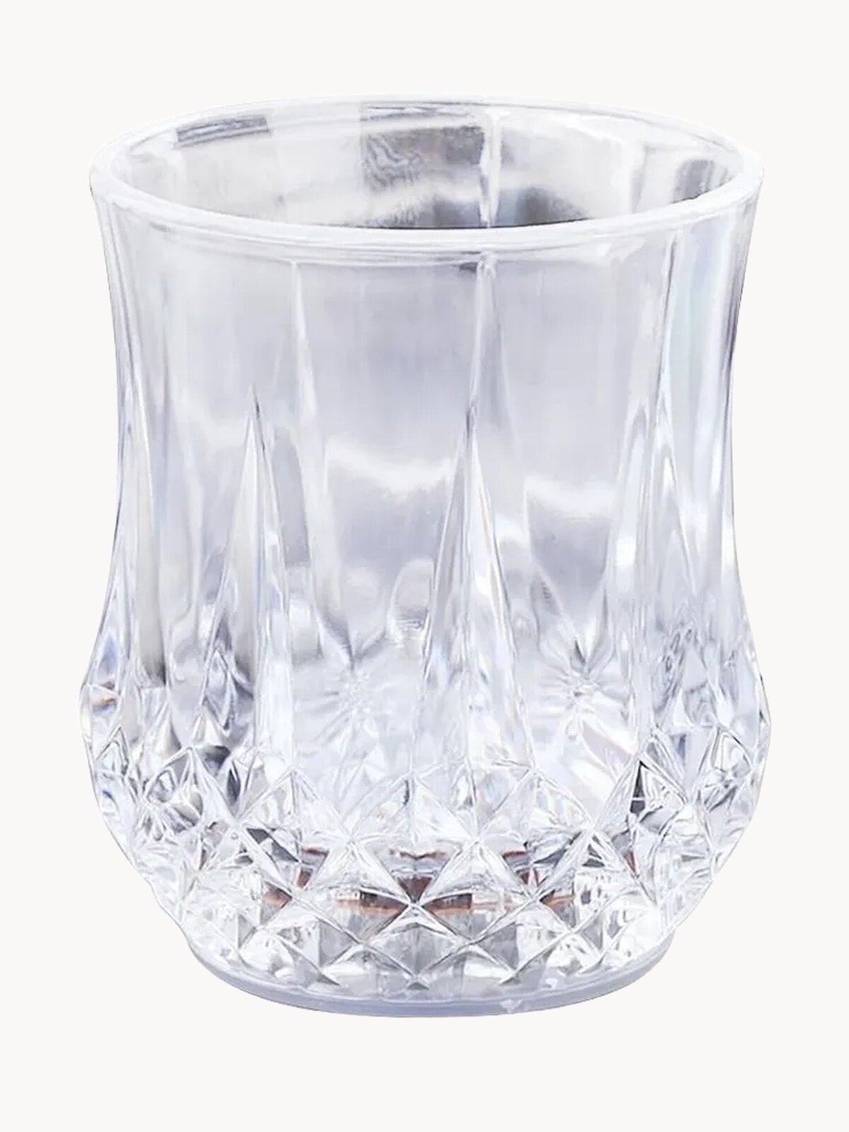 Праздничный светящийся стакан с цветной подсветкой