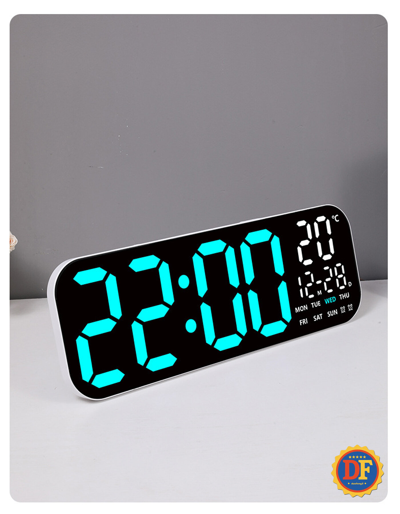 «Технологии для удобства» — Большие часы с четким отображением (высокое качество)информации