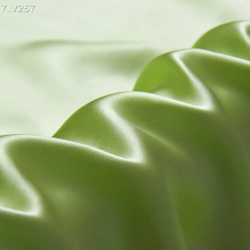 Атласная ткань из 100% чистого китайского шелка, 100 см*114 см, качество шелковицы, изумрудно-зеленый цвет для свадебных платьев