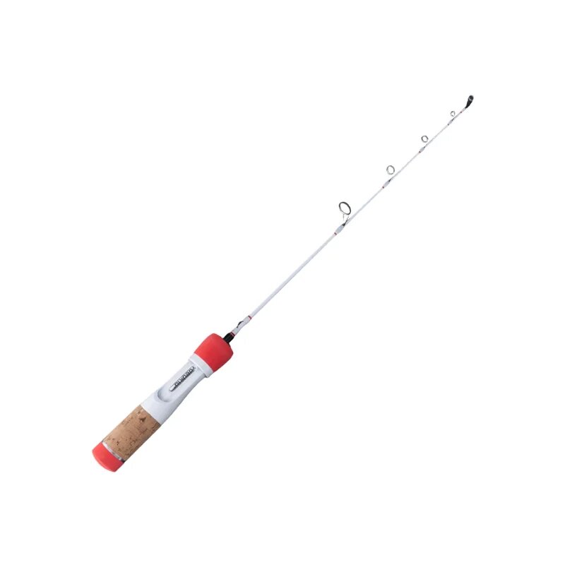 Удочка DEUKIO Из Углеродного Волокна Для Зимней Рыбалки, 2-секционная, Портативная, Для Озера, Реки, Водохранилища, Пруда, Ручья