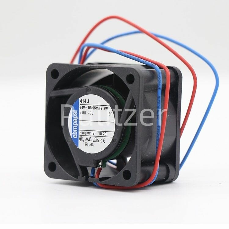 Ebmpapst 414J/2 24V 2.3W 40*40*25mm высокотехнологичное оборудование осевой вентилятор
