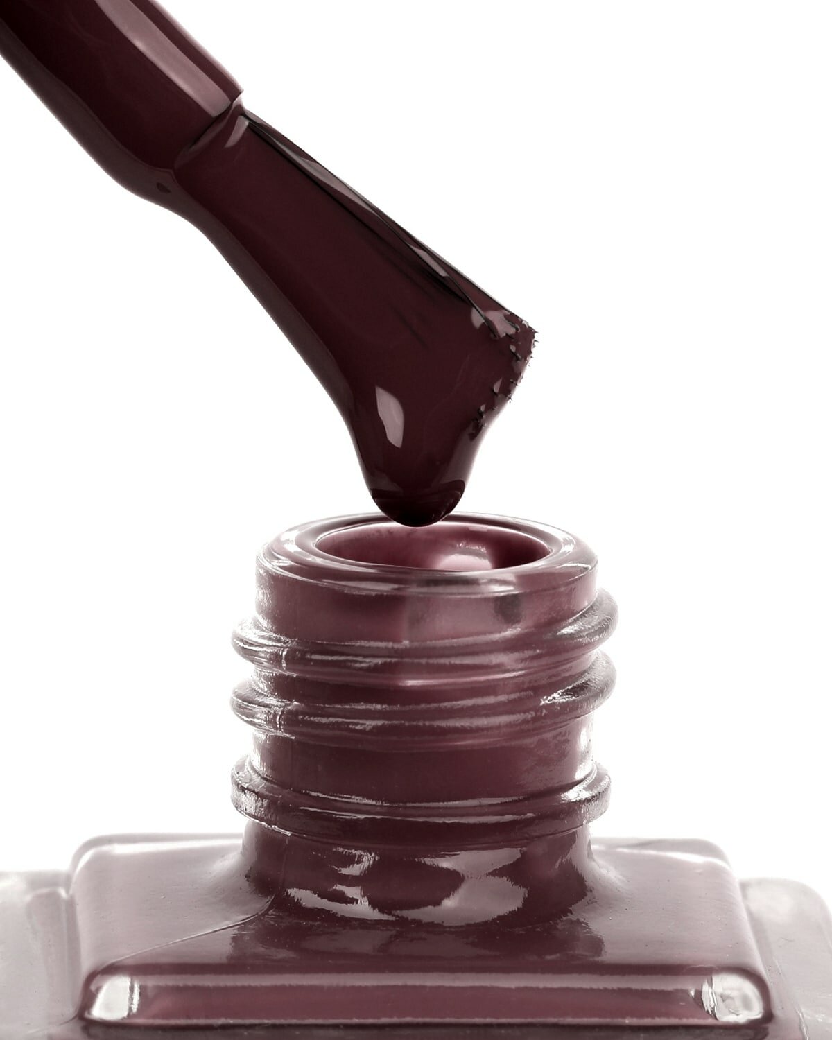 Ультрастойкий лак с гелевым эффектом, EMI, Gel Effect Бургундское вино №027, 9 мл.