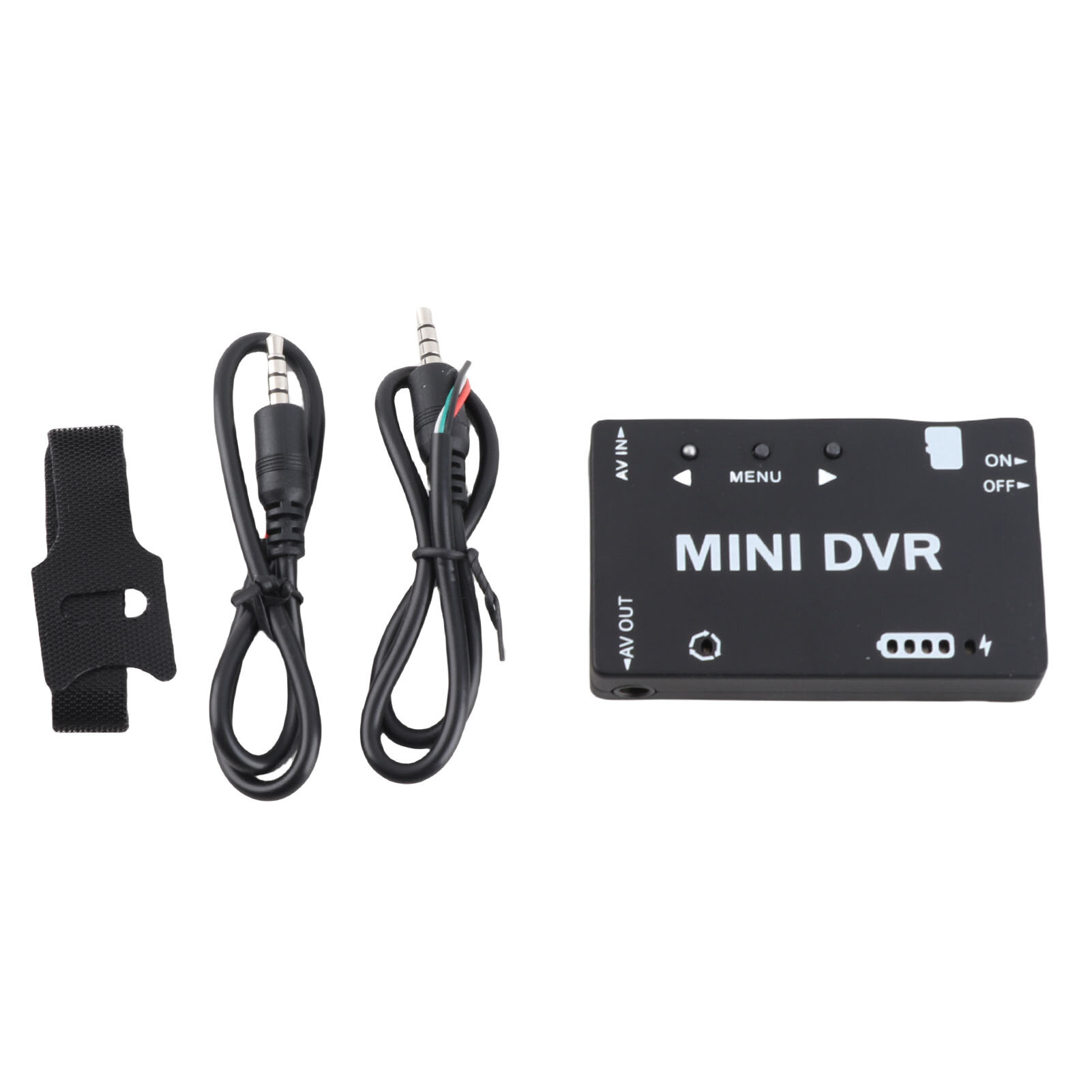Миниатюрный FPV DVR-модуль с переключаемым стандартом NTSC и PAL, встроенным аккумулятором, видео- и аудиорегистратором для радиоуправляемых моделей.