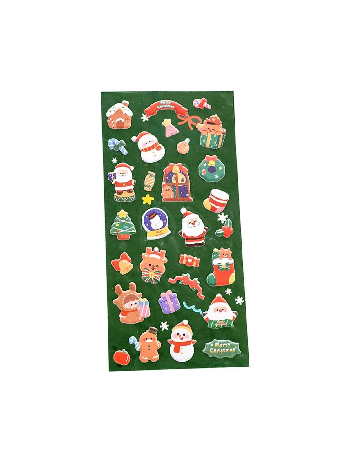 Маленькая многоразовая крошечная наклейка для скрапбукинга, декоративные листы с пухлыми наклейками