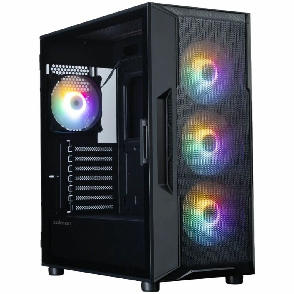 Корпус ATX Miditower Zalman i3 Neo V2 Black