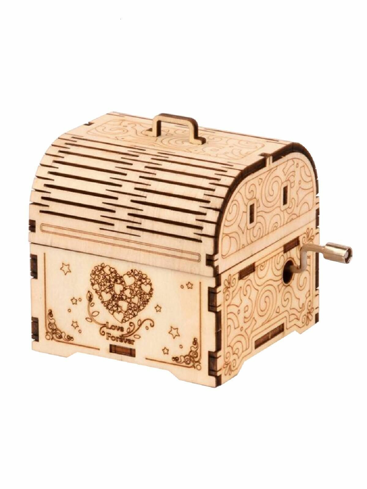 Пазл,3d трехмерный пазл деревянная музыкальная шкатулка-love BYH702
