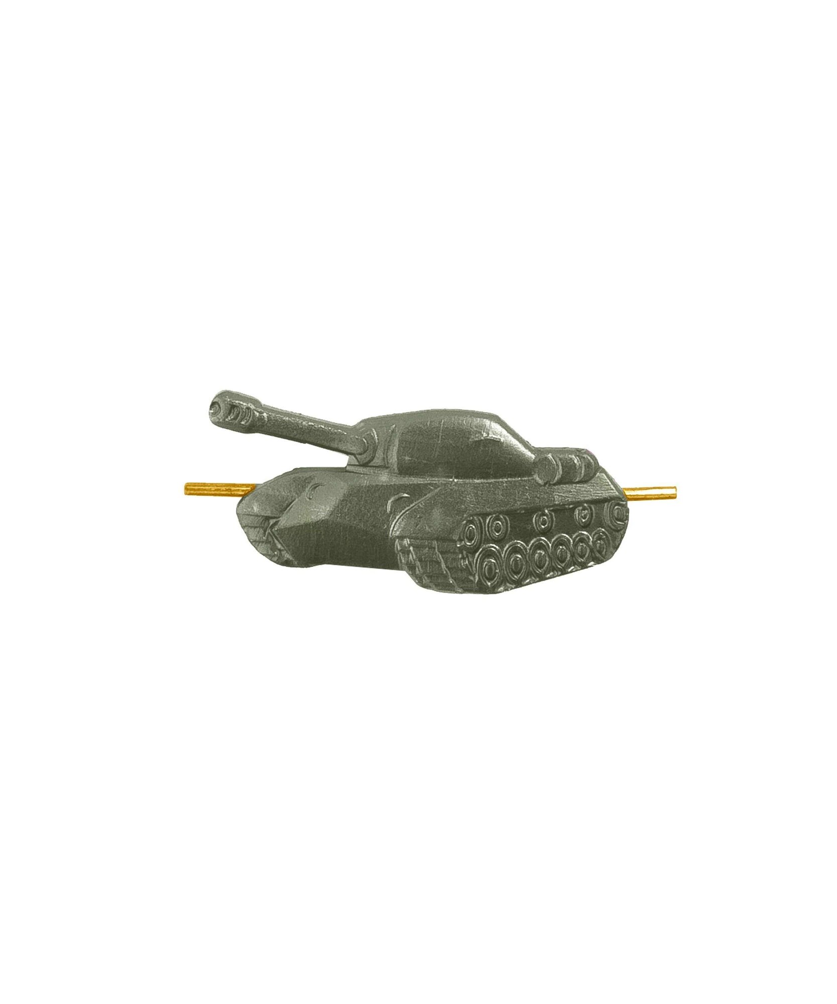 Эмблема танковые войска зеленая (левая)