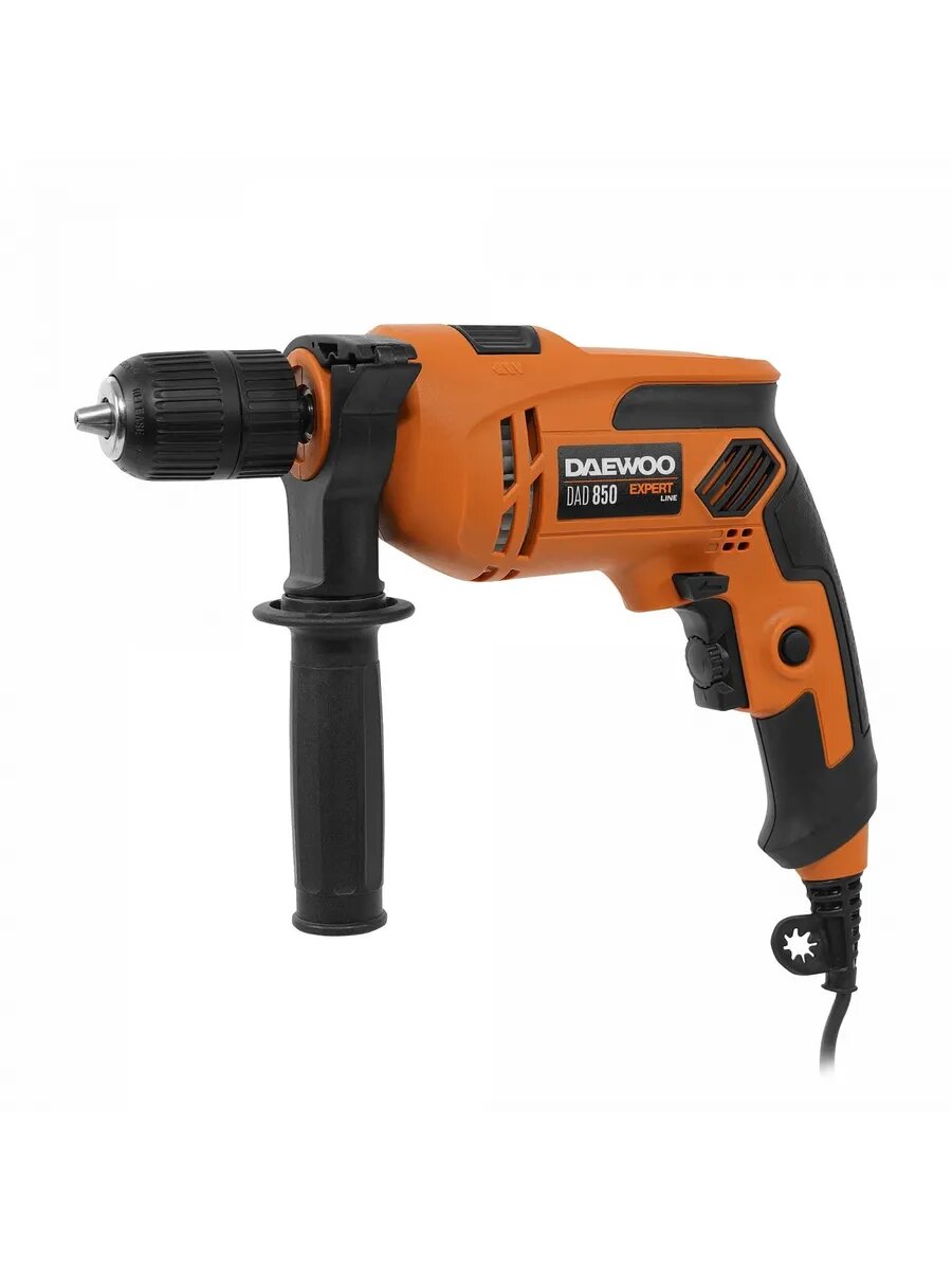 Дрель ударная Daewoo DAD 850 850Вт патрон: быстрозажимной