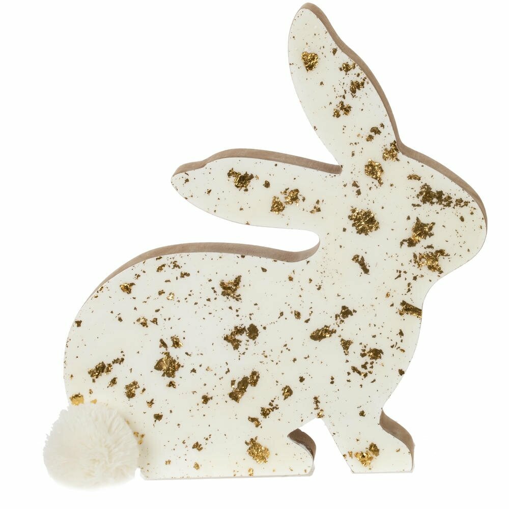 Фигурка декоративная Заяц, 16х2х16,5 см KSM-819090