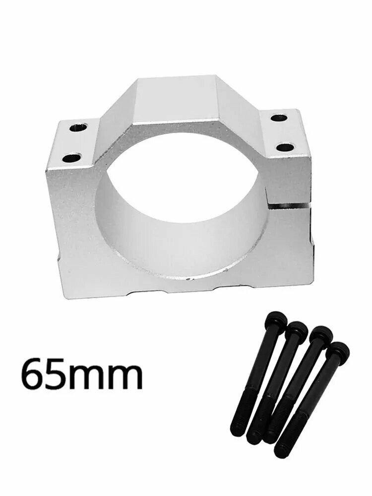 65мм Кронштейн для крепления зажима двигателя шпинделя Фрезерный станок с ЧПУ Гравировальный
