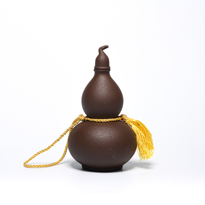 Керамическая винная бутылка, маленькая винная кувшинка из фиолетовой глины, бутылка в форме тыквы, винные принадлежности, герметичная домашняя винная кувшинка, декоративный предмет, бутылка для празднования дня рождения.