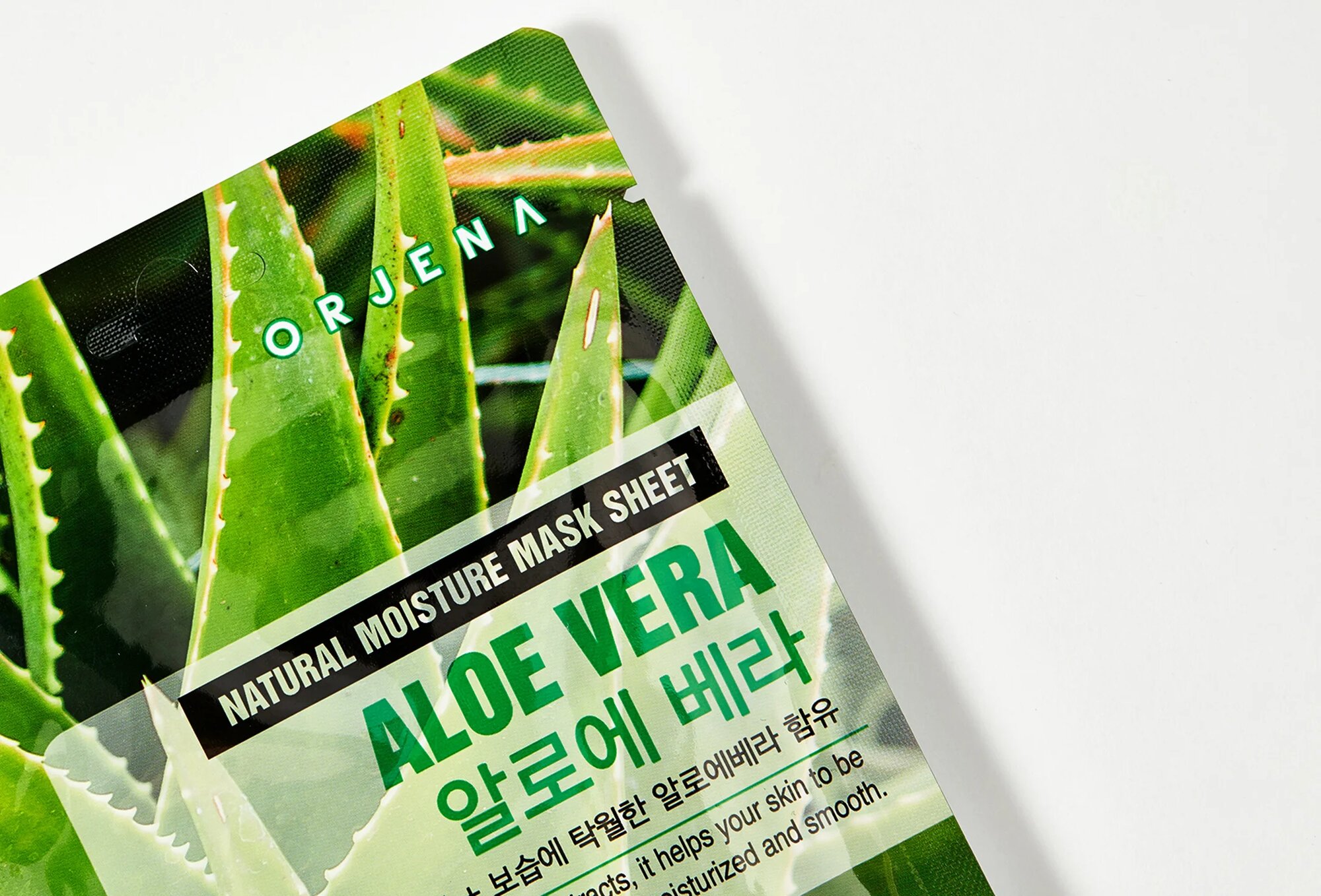 Маска для лица ORJENA Natural Moisture Aloe Vera, тканевая, увлажнение и восстановление