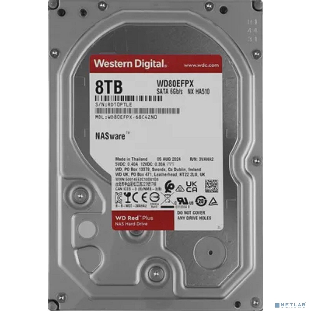 8TB WD Red Plus WD80EFPX SATA3