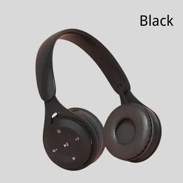 Беспроводные наушники DIXSG Bluetooth 5.0 для детей Черный, black