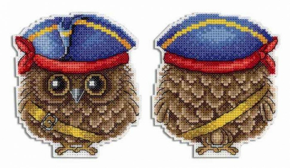 Набор для вышивания Жар-Птица #Р-341 Пират, Счетный крест, 11 x 9 см
