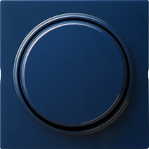 Накладка универсального диммера Funkbus Gira серия S-Color, цвет синий