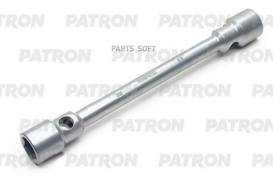 Ключ баллонный торцевой, двусторонний 32х33, 400 мм PATRON арт. P-6773233