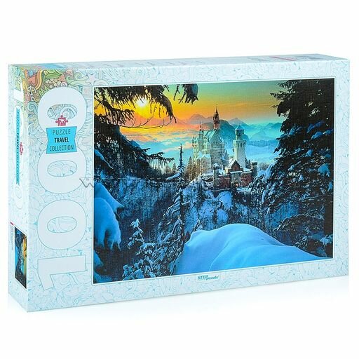Пазл Travel Collection Бавария Замок Нойшванштайн, 1000 деталей