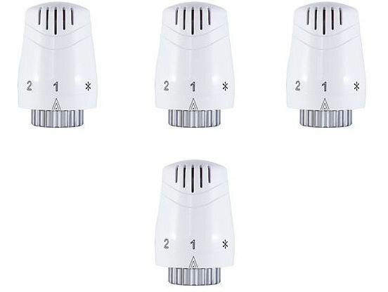 Термоголовка (головка термостатическая) PROFACTOR М30*1.5 RVT 628 (комплект 4 штуки)