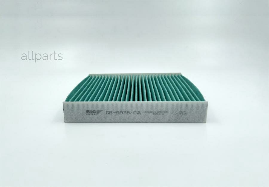 BIG FILTER GB9978CA Фильтр салонный угольный антибактериальный Биг GB-9978CA