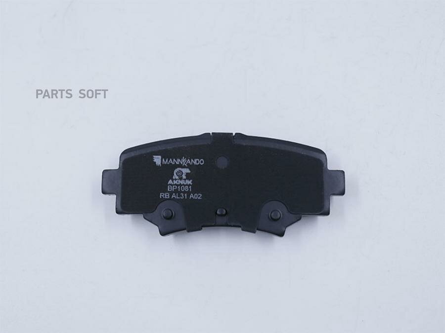 BP1081 AKNUK Колодки тормозные дисковые задние AKNUK MAZDA 3 (BM, BN), 09/13 |TRW GDB3593 BP1081 AKNUK AKNUK