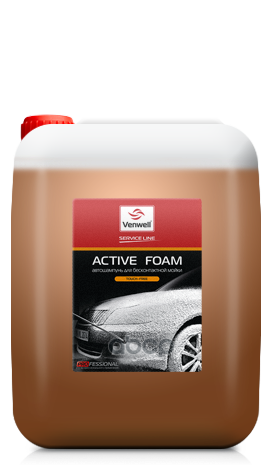 Venwell Active Foam. Автошампунь для бесконтактной мойки 20л (23кг) Venwell арт. VWSL015RU
