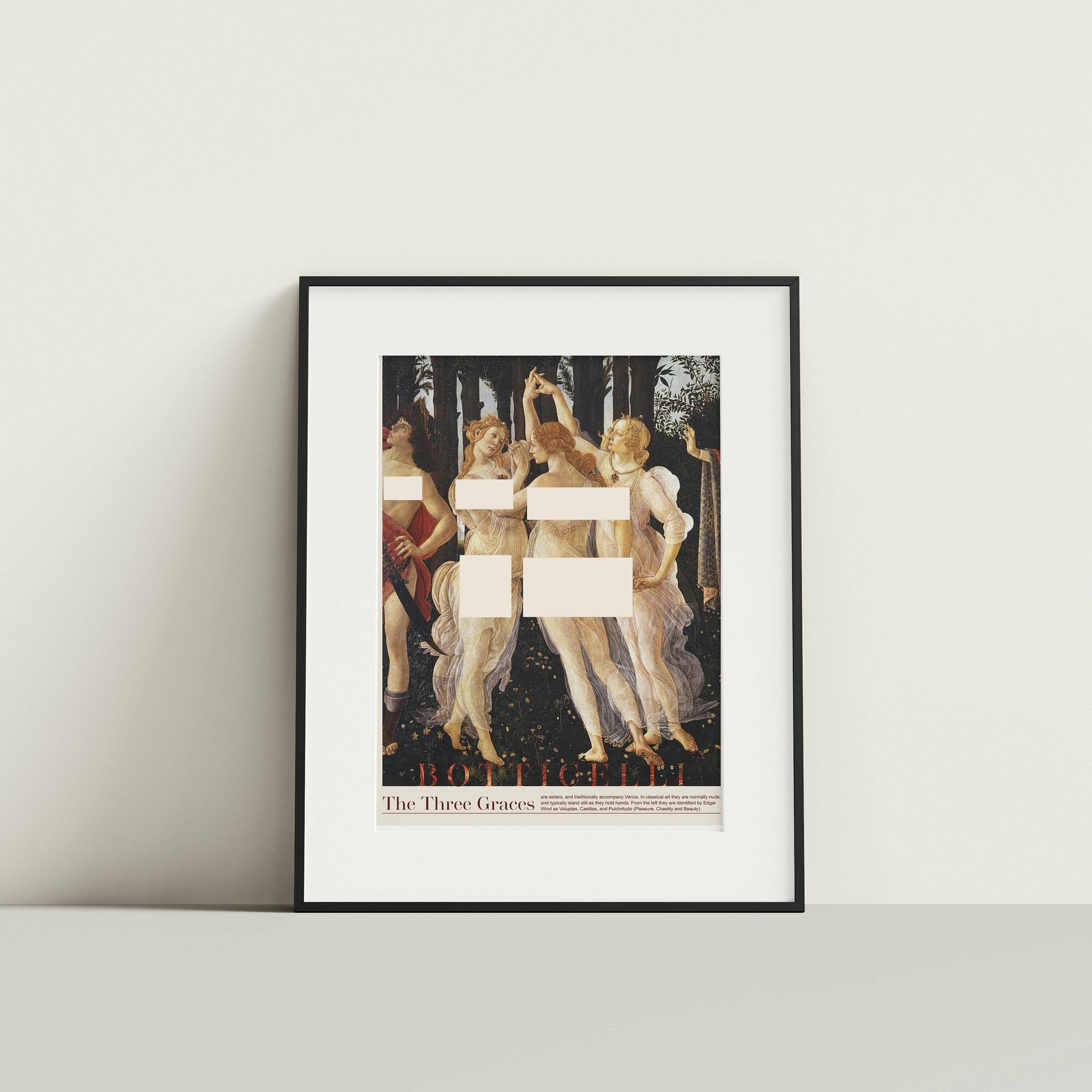 Постер "Весна" - Сандро Боттичелли #1 50x70