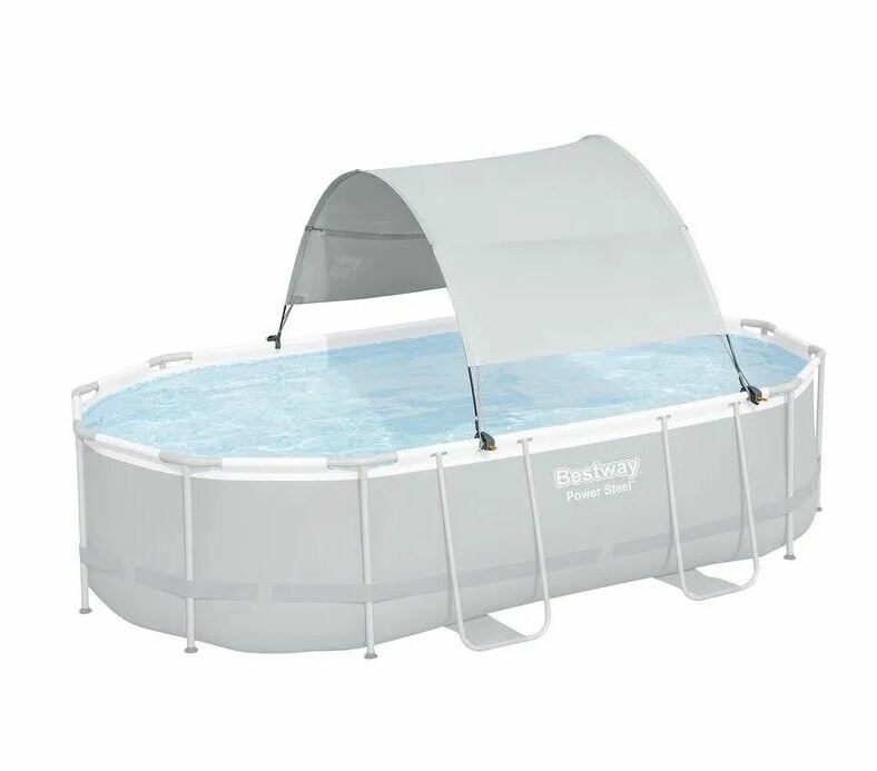 Навес для каркасного бассейна Bestway 58746, для ширины бортов 210-340см
