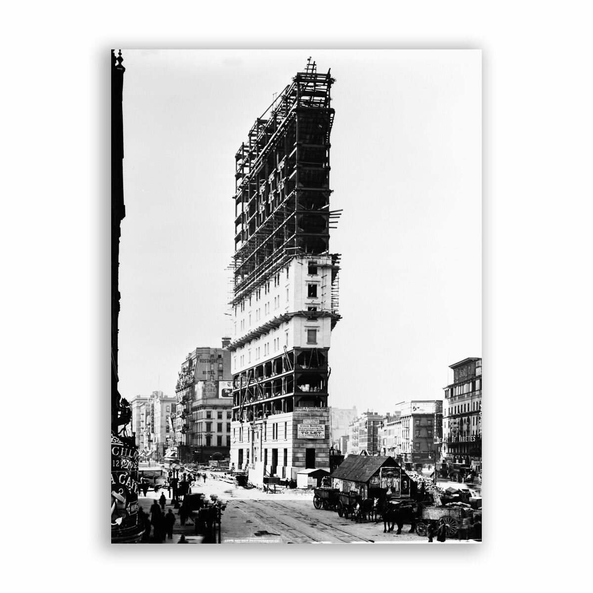 Постер, плакат на бумаге / Строительство / Размер 30 x 40 см