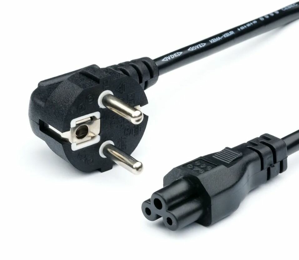 Кабель сетевой CHEBURASHKA, разъем С6, 1,5 метра