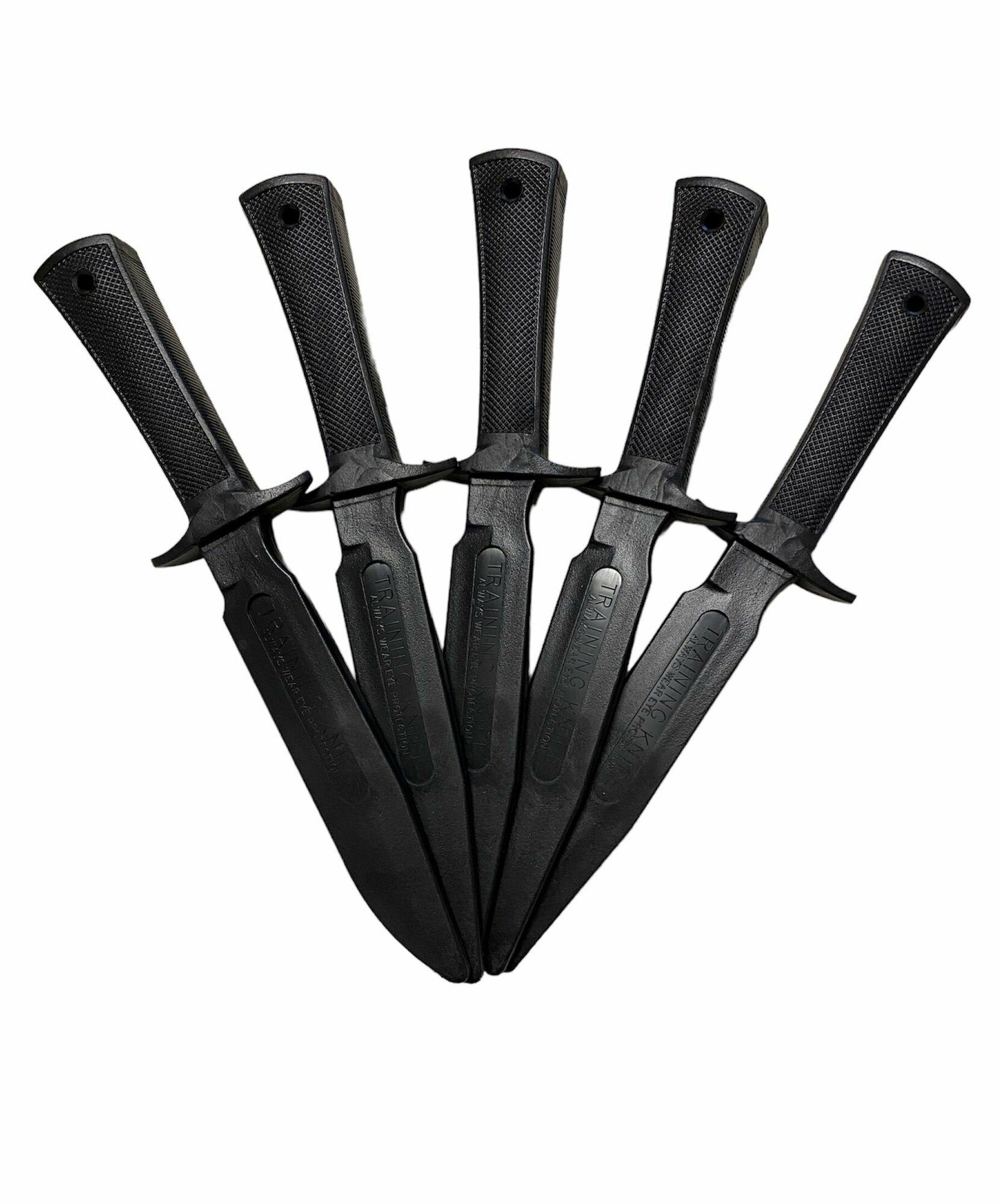 Макет ножа, тренировочный, мягкий, набор 5 штук