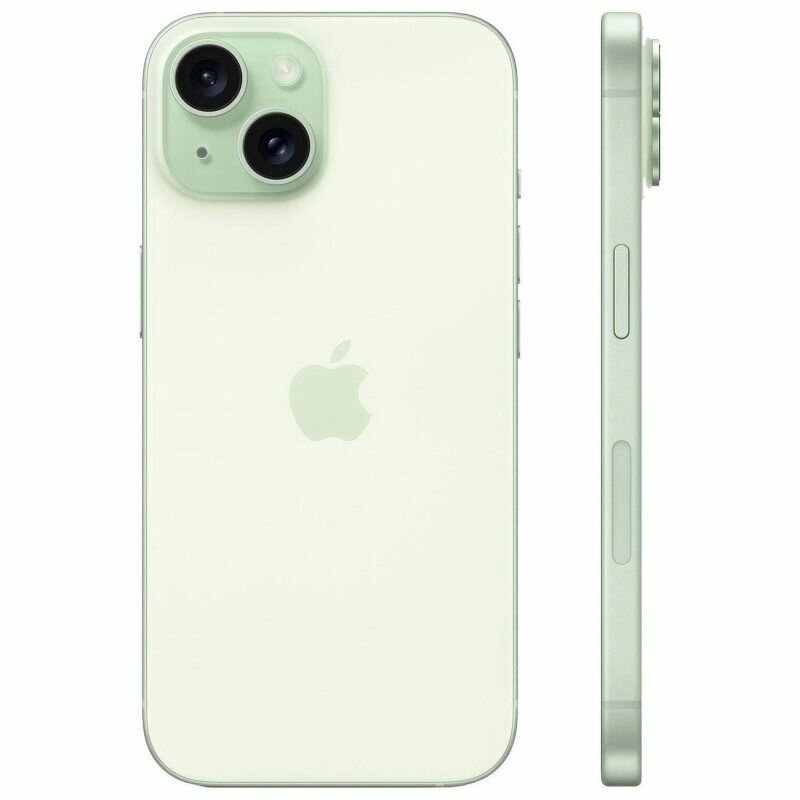 Смартфон Apple iPhone 15 256 ГБ Dual: nano SIM + nano Sim Green (зелeный)
