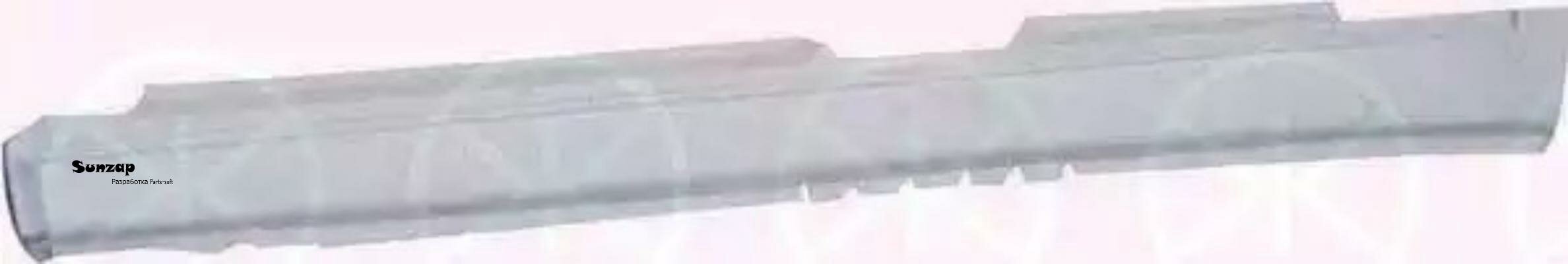 Порог кузова лев VW: PASSAT B4 93-96 4дв Klokkerholm арт. 9538011