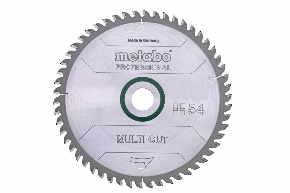 Пильный диск METABO MultiCutProf 190x20,54 FZ/TZ 5°neg (628076000)