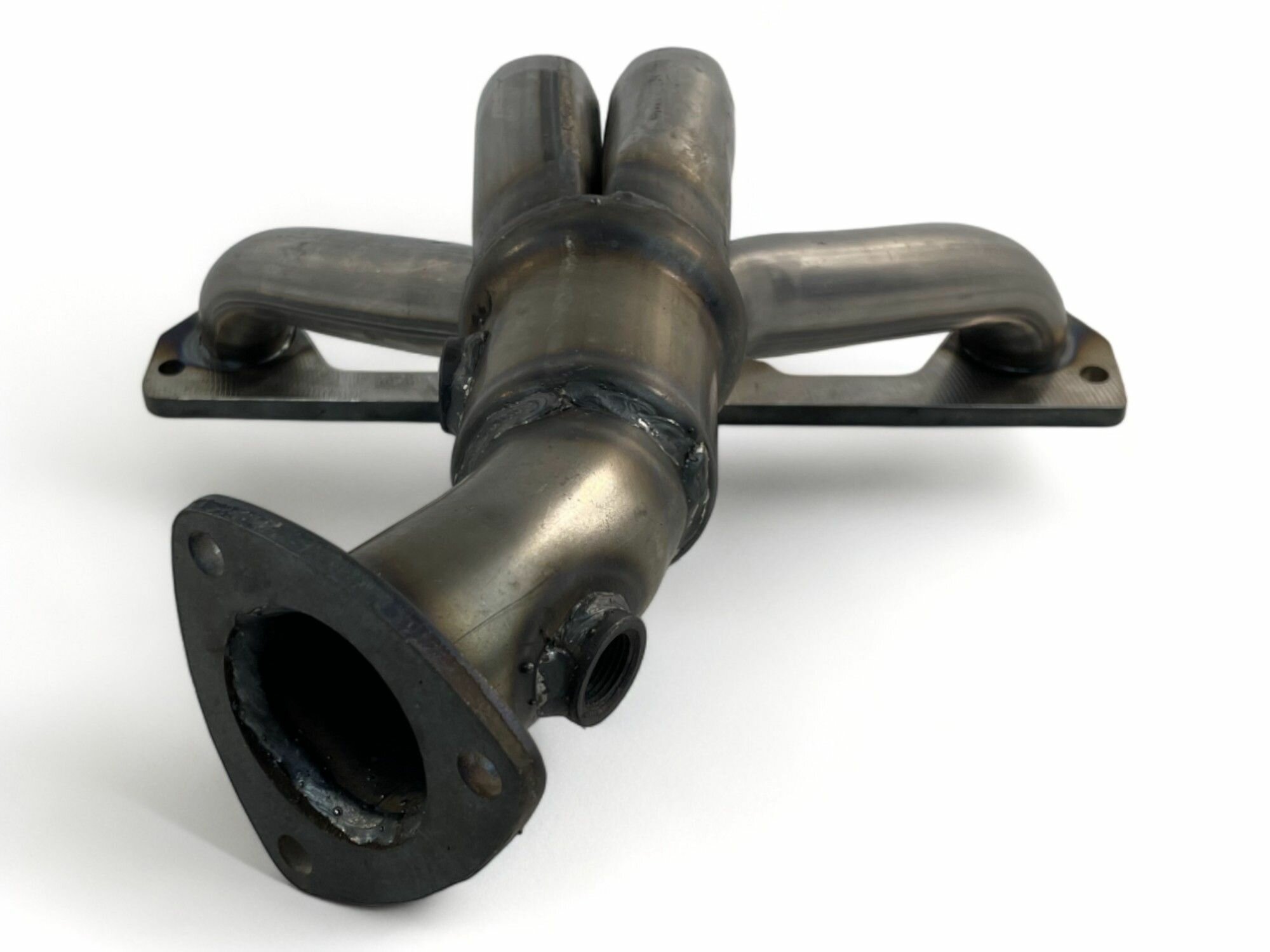 Труба приемная (паук) под 2 дат. для а/м 8 кл, дв. 1,6 Lada / ВАЗ 2110-2112, 2113-115, 1118 (Калина), 2170 (Priora), 2190 (Granta) арт. 21101-1203008-82 бмк-авто