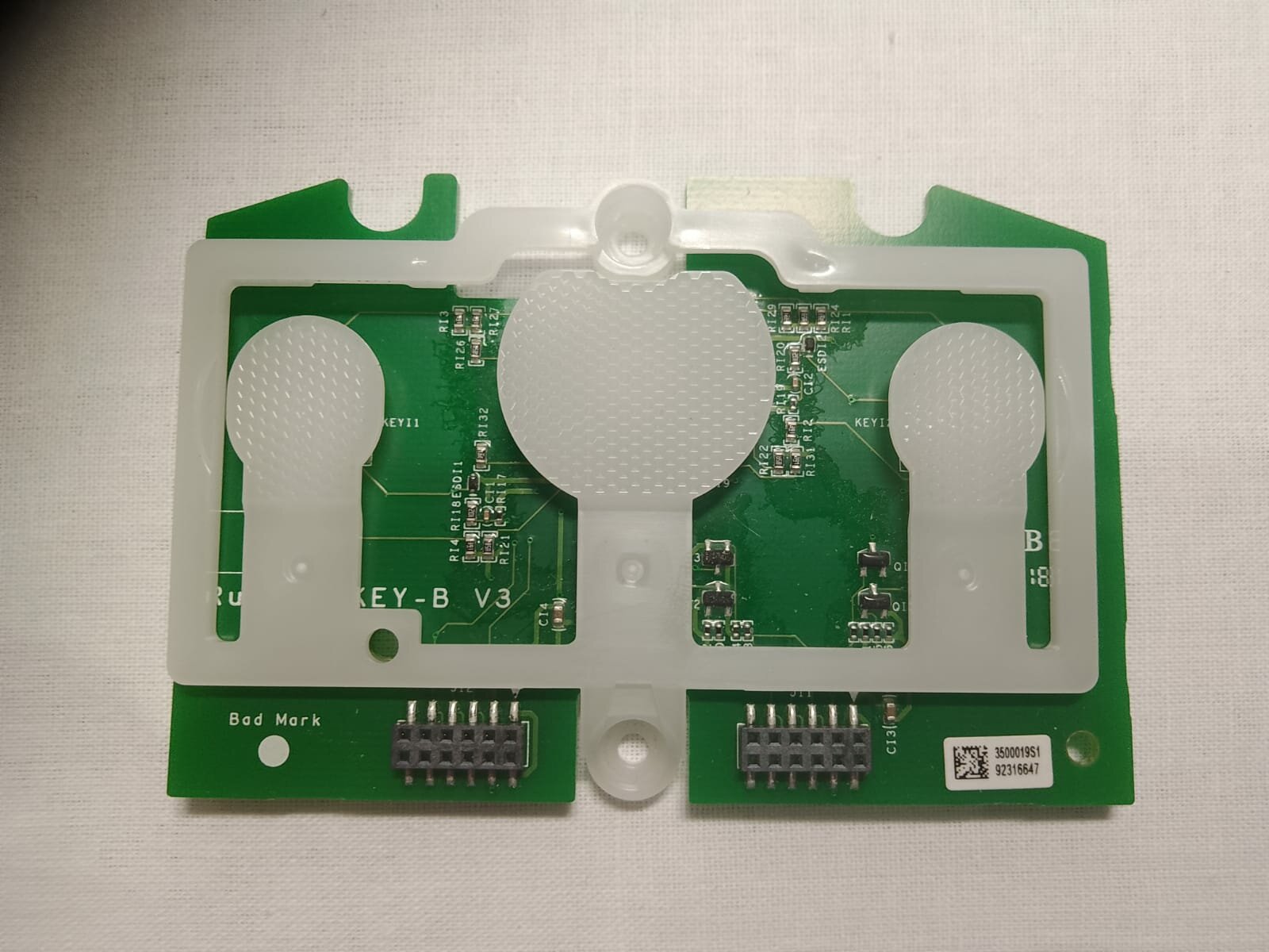 Плата индикации с кнопками управления Ruby-S KEY-B V3 HSB J для робота - пылесоса Roborock Robotic Vacuum Cleaner S502-00