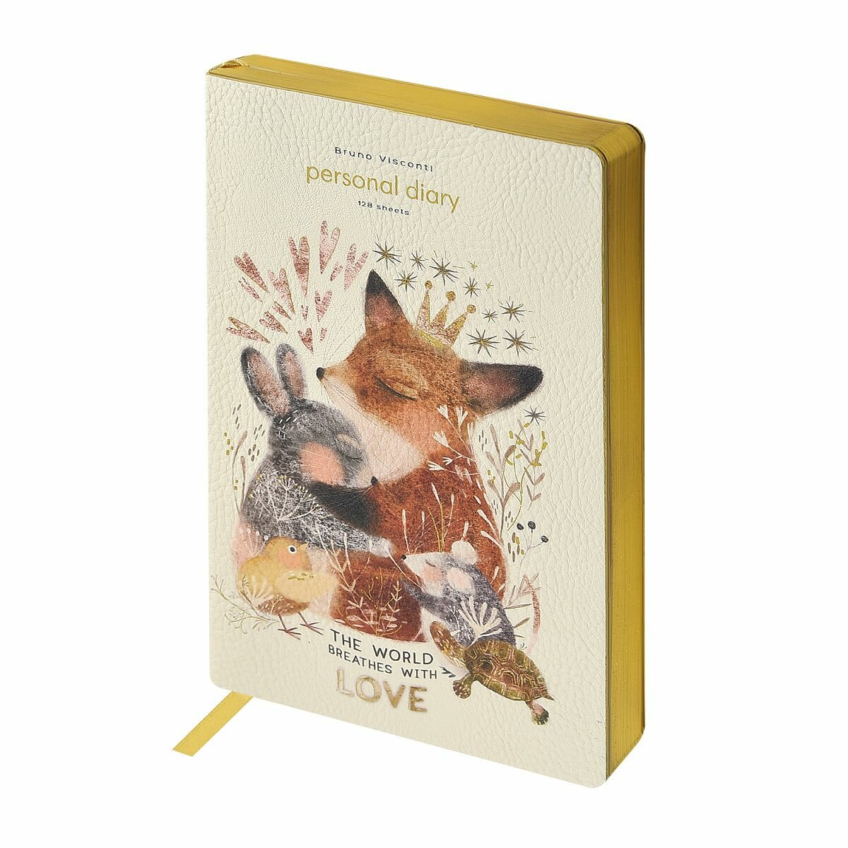 Ежедневник BrunoVisconti "Любовь как она есть" недатированный 125*200мм 256 стр.