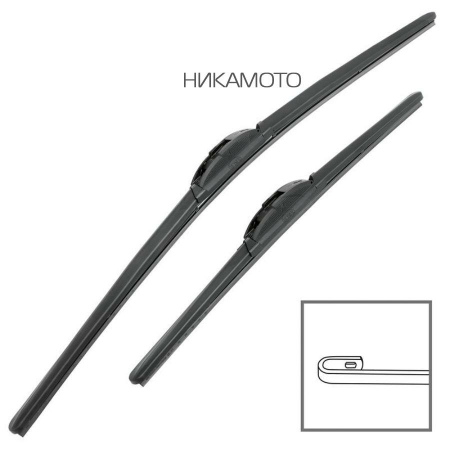 HEYNER 020 160 Щётки с/о 650/450мм blade-set HYBRID
