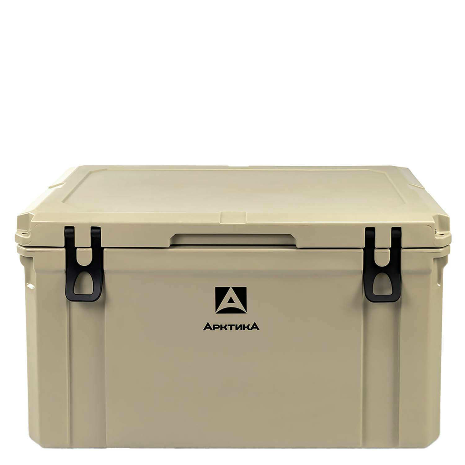 Термоконтейнер Арктика Оймякон 75л две тканевые ручки Бежевый