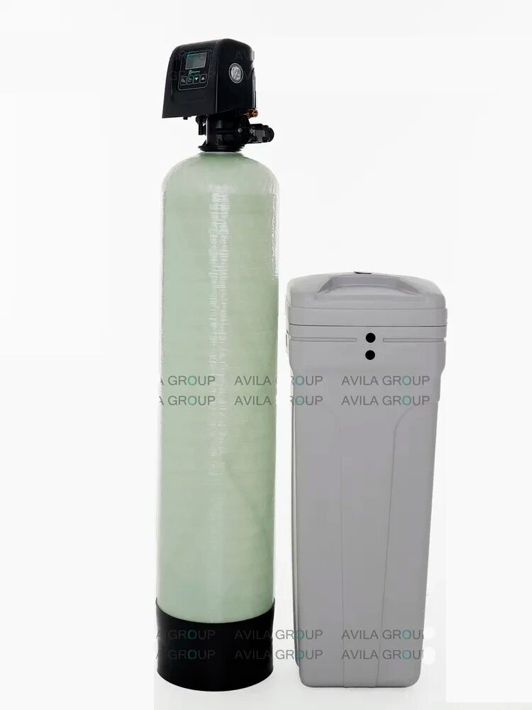 Умягчитель воды для дома 1252 Проматик 100С5. Российский надежный блок управления системой до 4700л/ч.