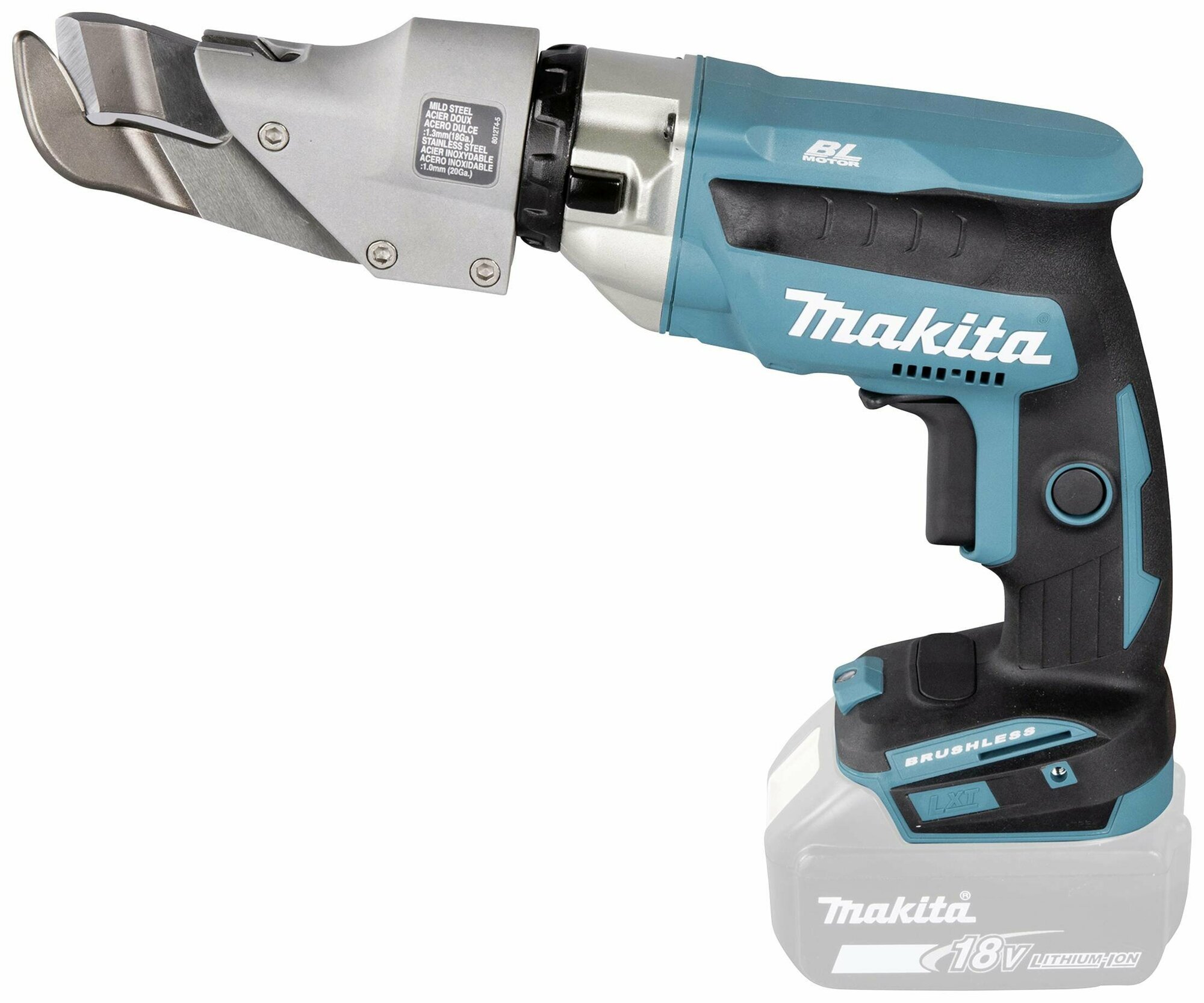 Аккумуляторные ножницы по металлу Makita DJS131Z