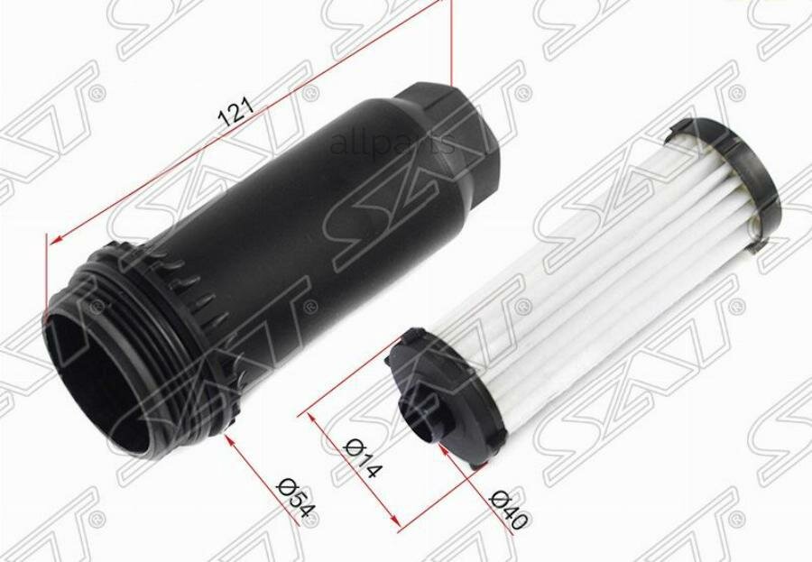SAT ST-1589089 Фильтр АКПП Ford Mondeo 07-15
