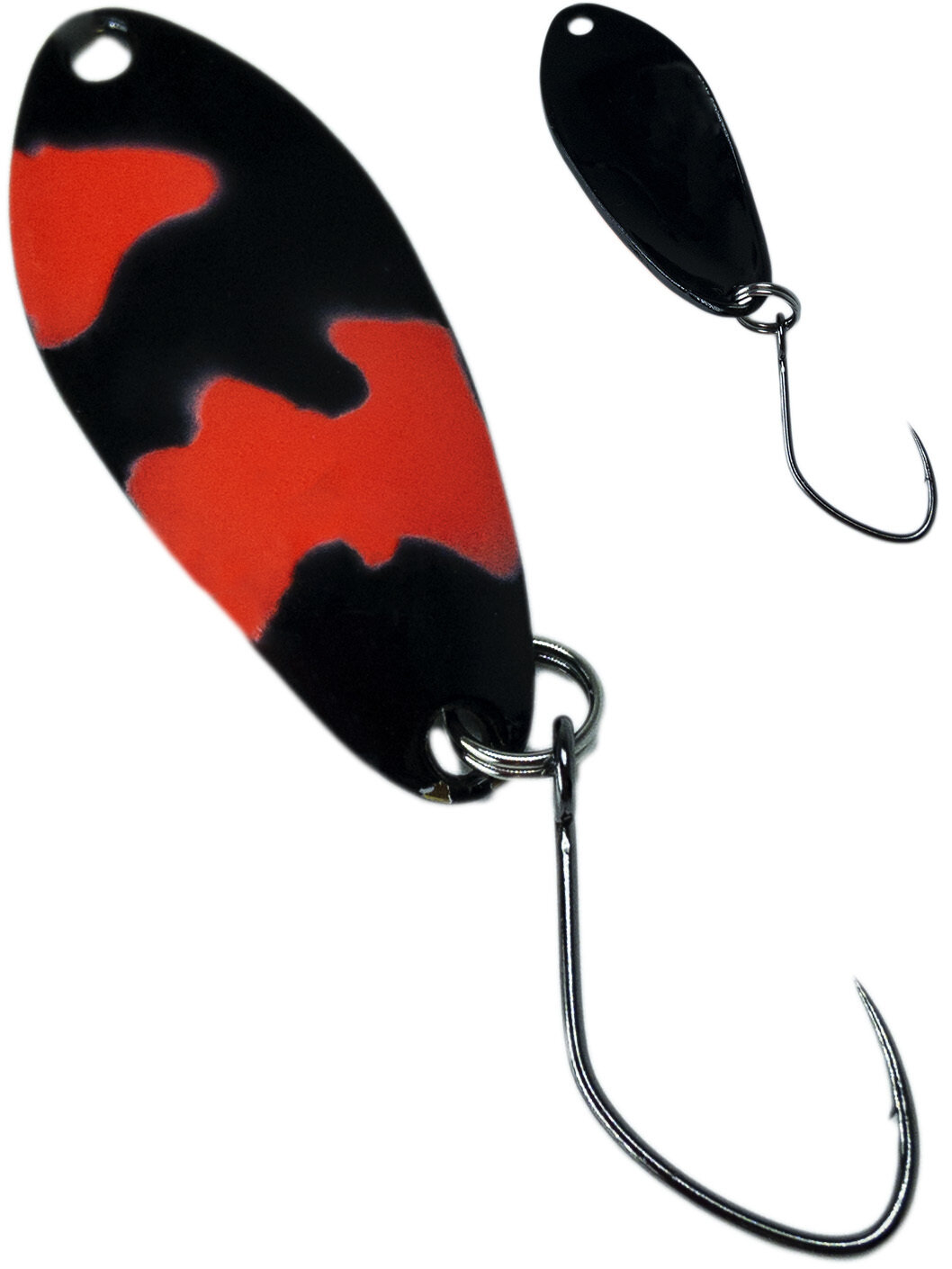 Набор 2ШТ Блесна колебалка Зябликов Пиксель 3 см. 2.5гр fluo