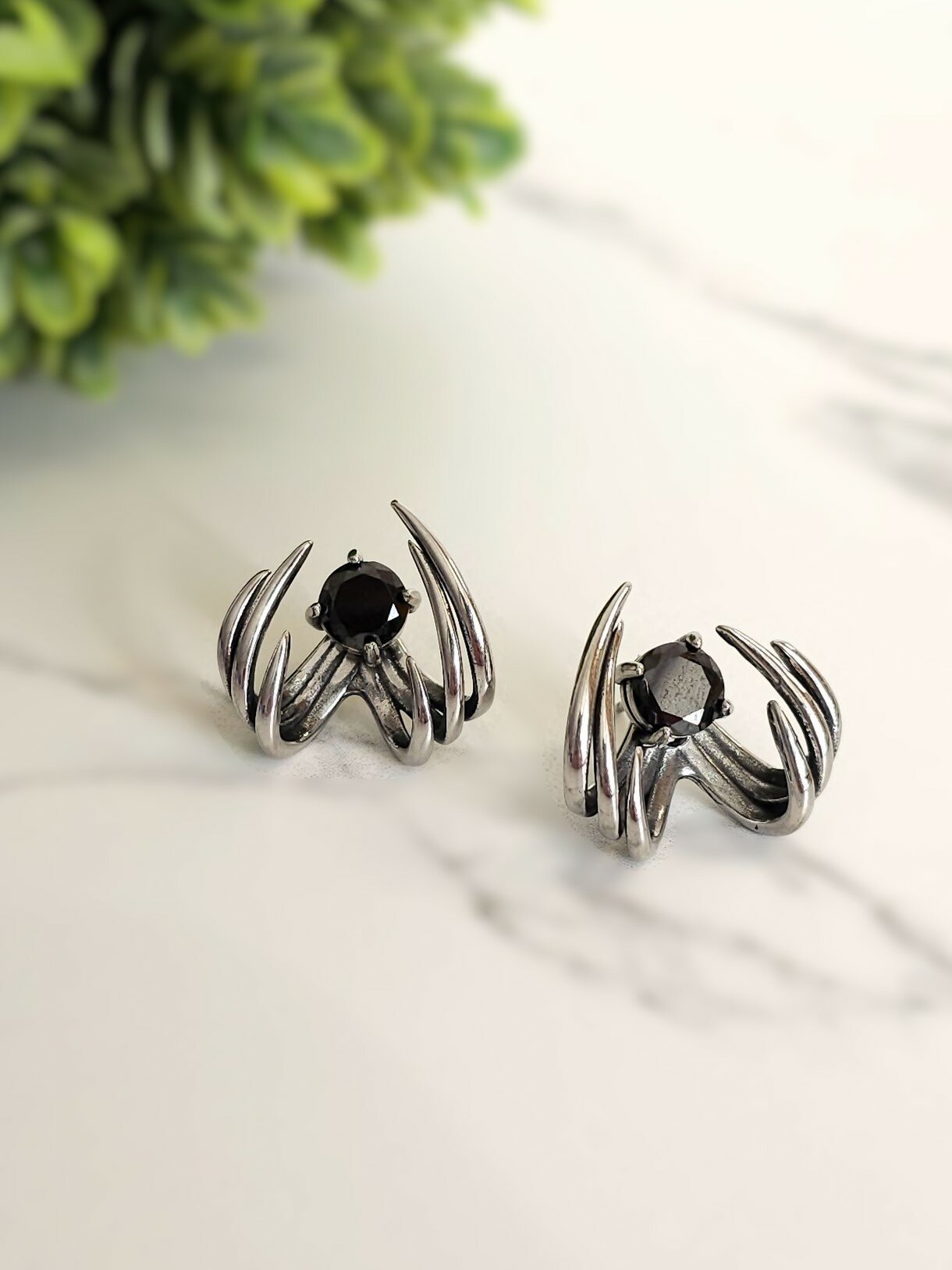 Комплект серег, славянский оберег, циркон, фианит, металл