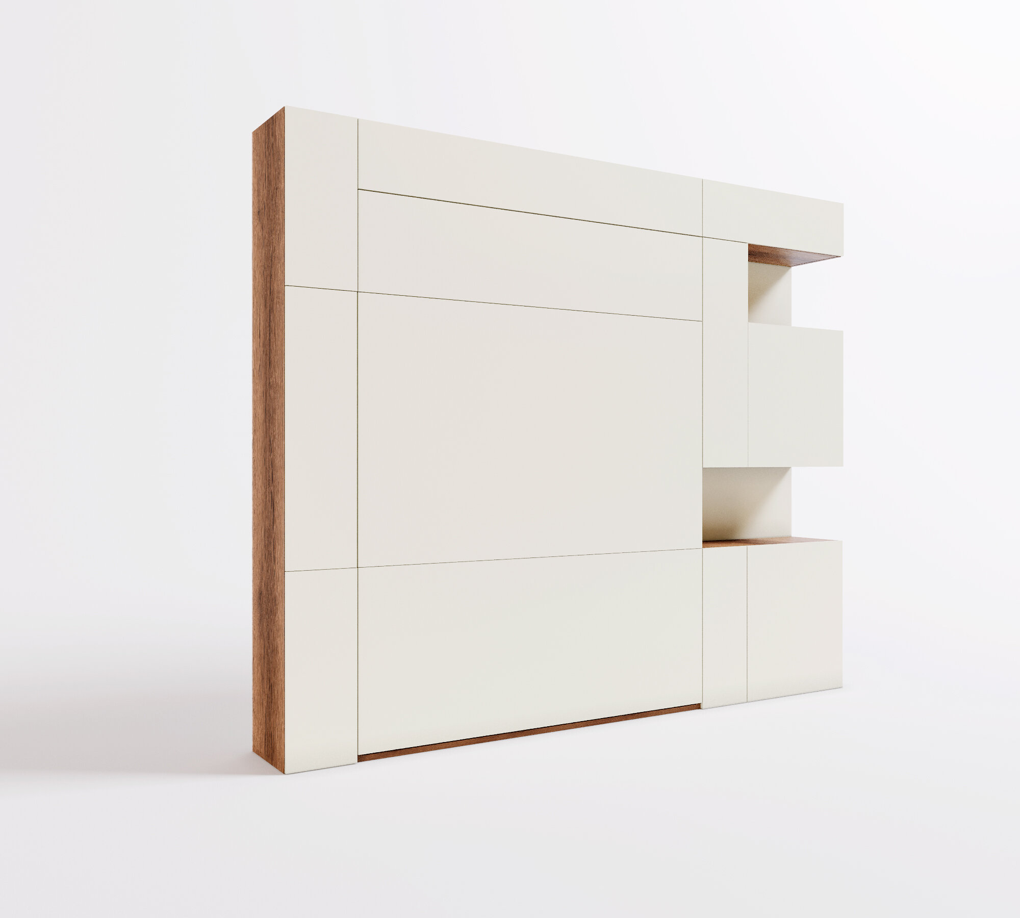 Шкаф кровать-трансформер Летто Максима 1800 исполнение 3/2 Янтарь